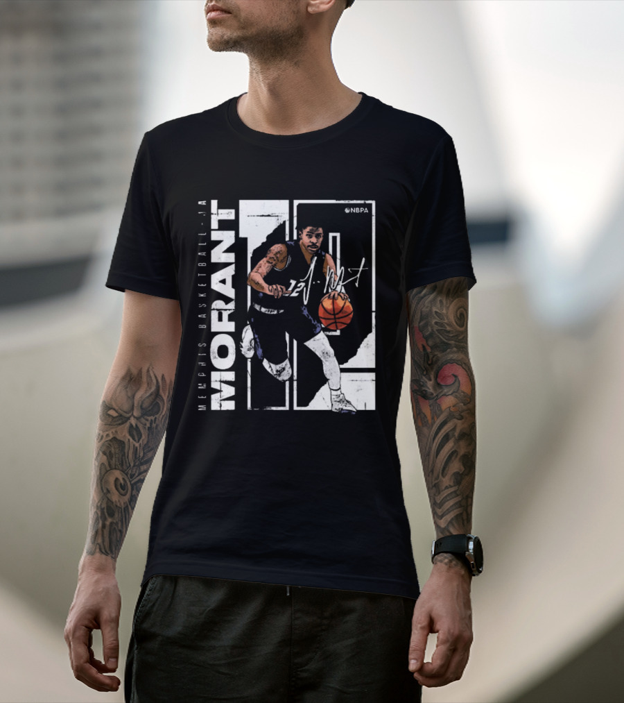 Ja Morant Memphis Basketball NBPA Signature Morant 12 T-Shirt