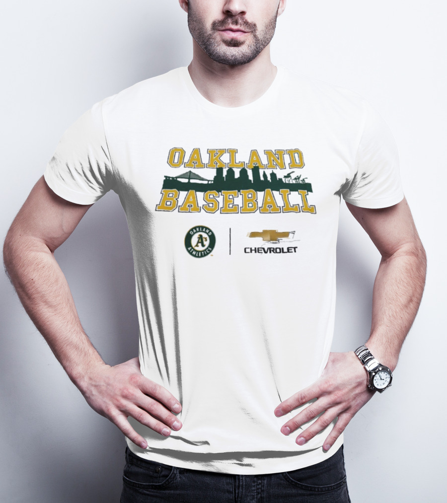 Oakland Baseball A's Chevrolet T-Shirt