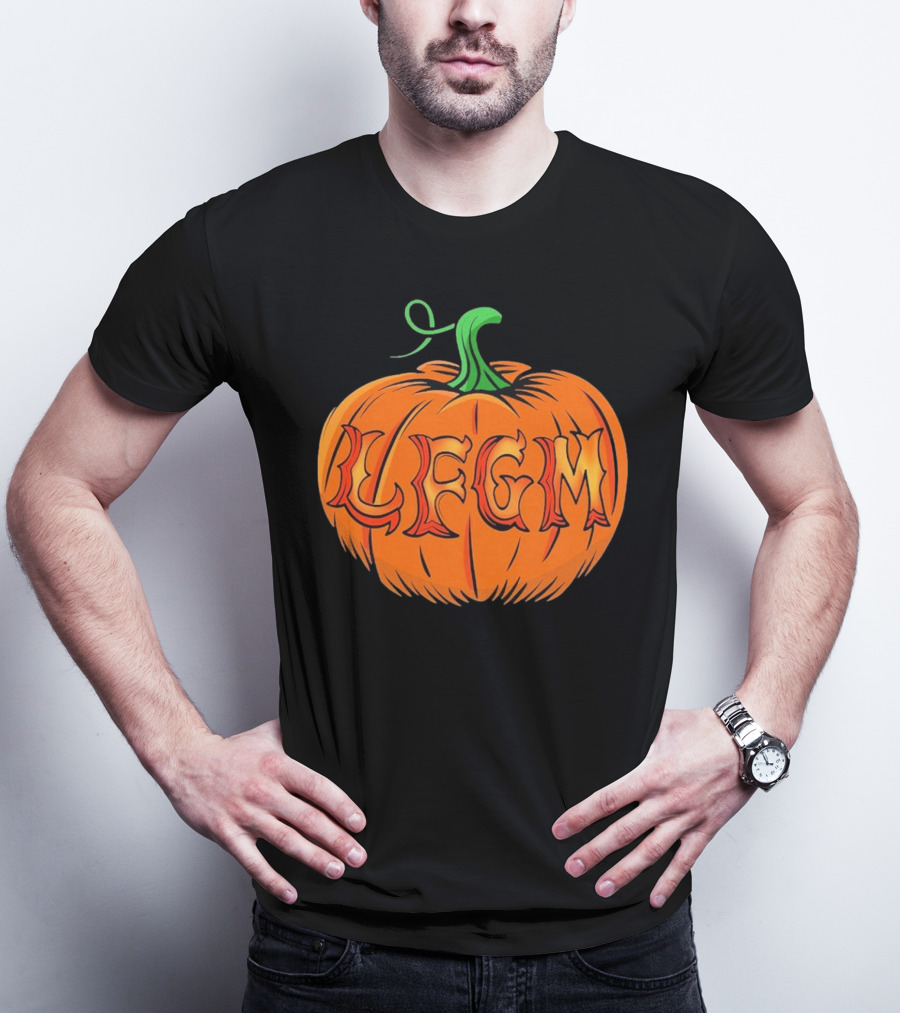 New York Mets LFGM Rally Gourd Pumpkin T-Shirt