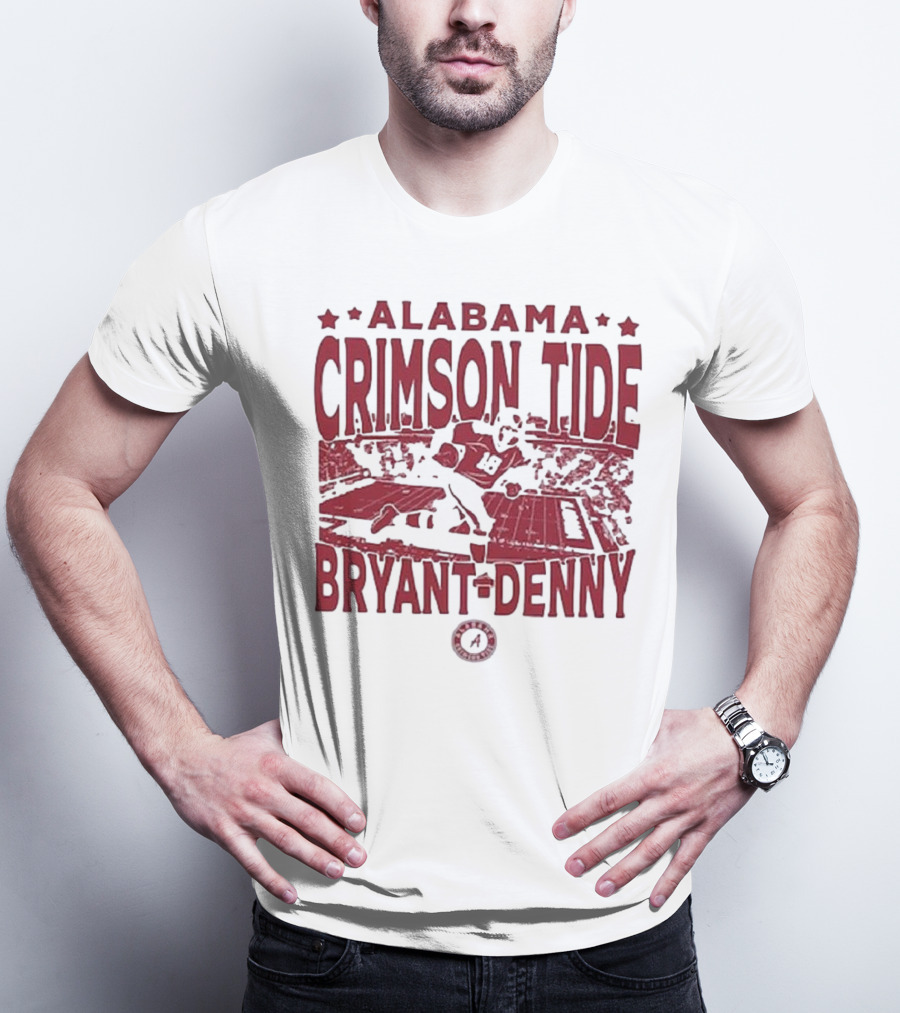 Alabama Crimson Tide Bryant Denny Stadium Vintage Football Gameday T-Shirt