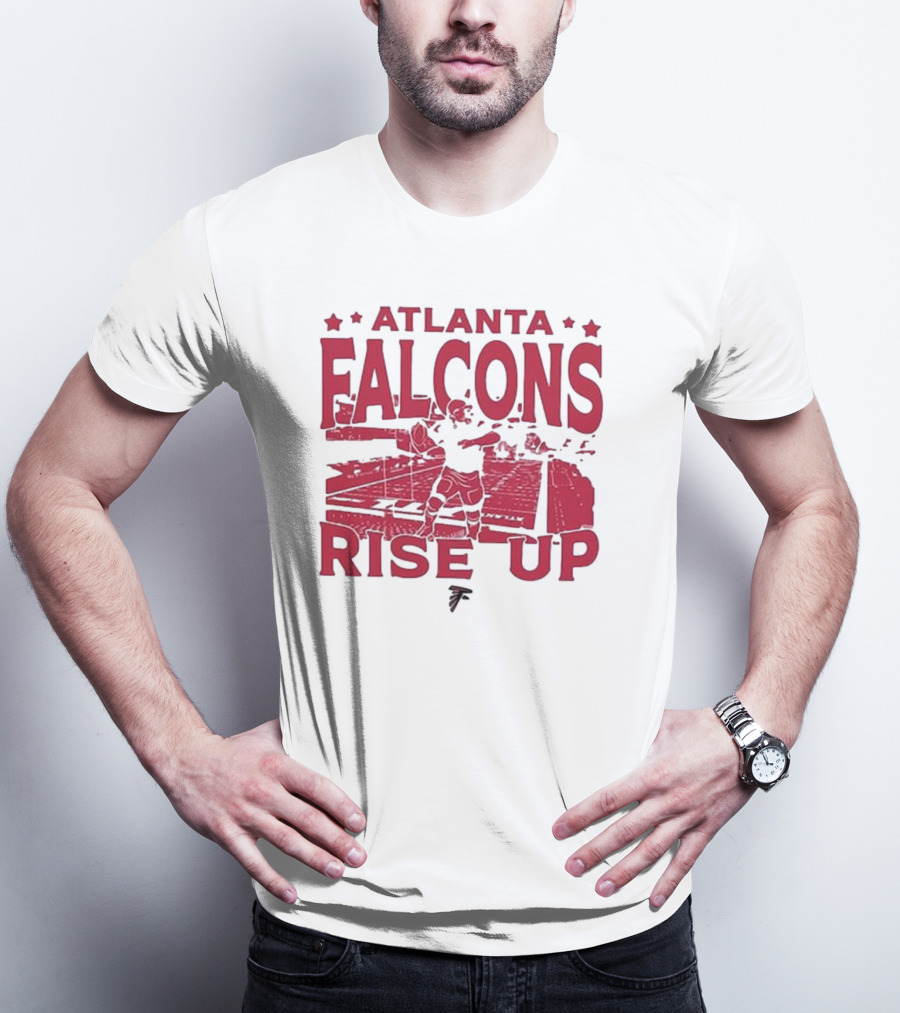 Atlanta Falcons Rise Up Vintage Stadium Gameday T-Shirt