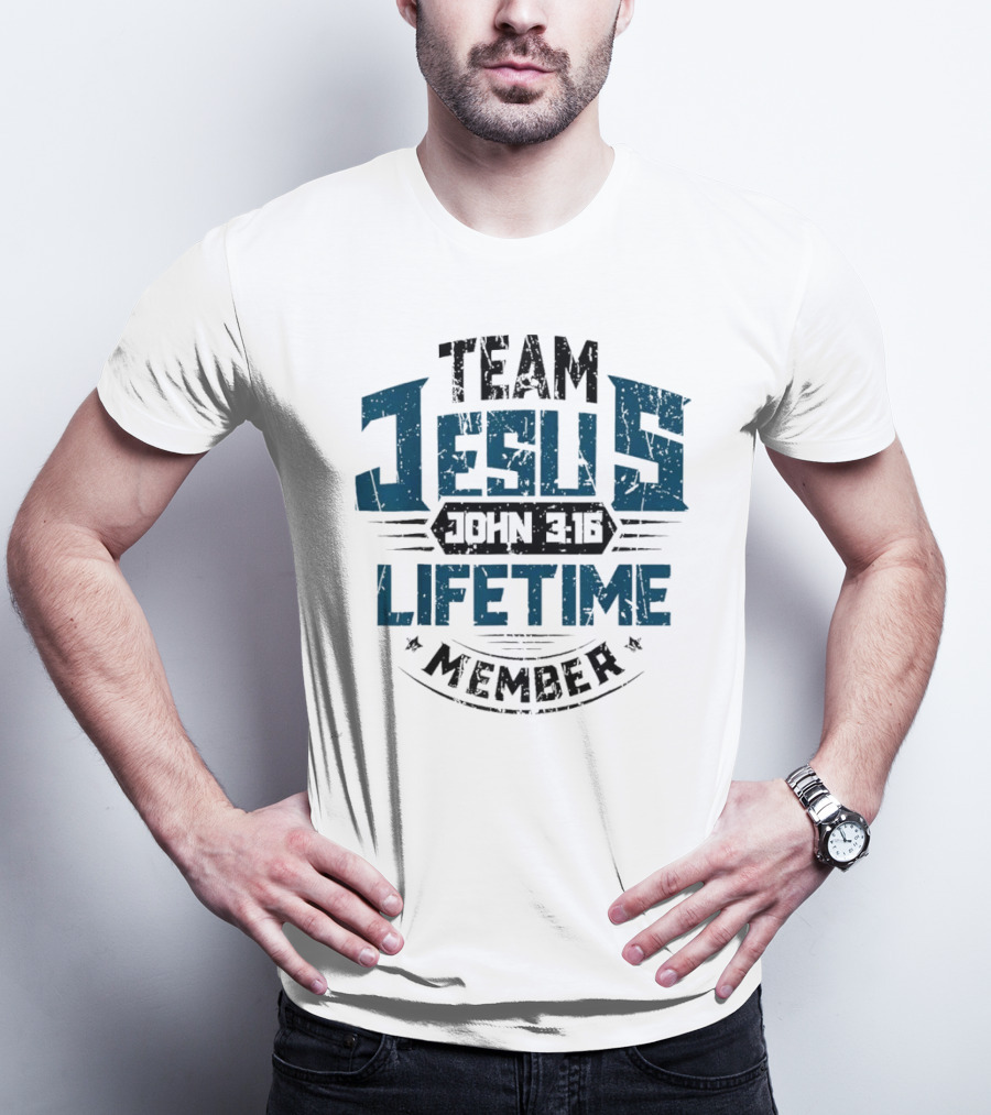 Team Jesus John 3:16 Lifetime Member T-Shirt
