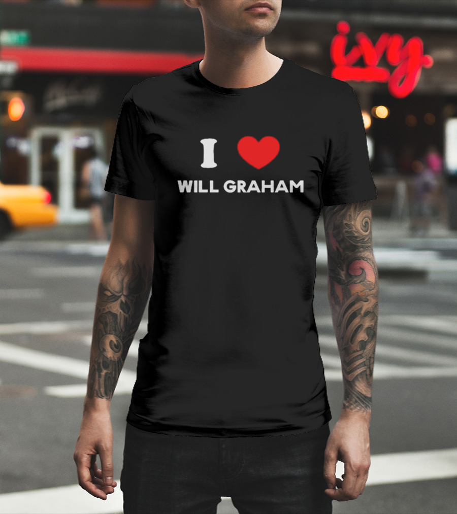 I Love Will Graham Heart Icon Fandom T-Shirt