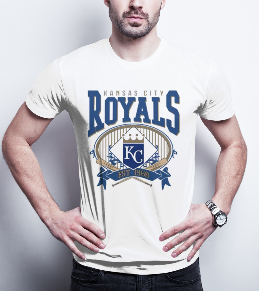 Kansas City Royals Est 1969 KC Baseball T-Shirt