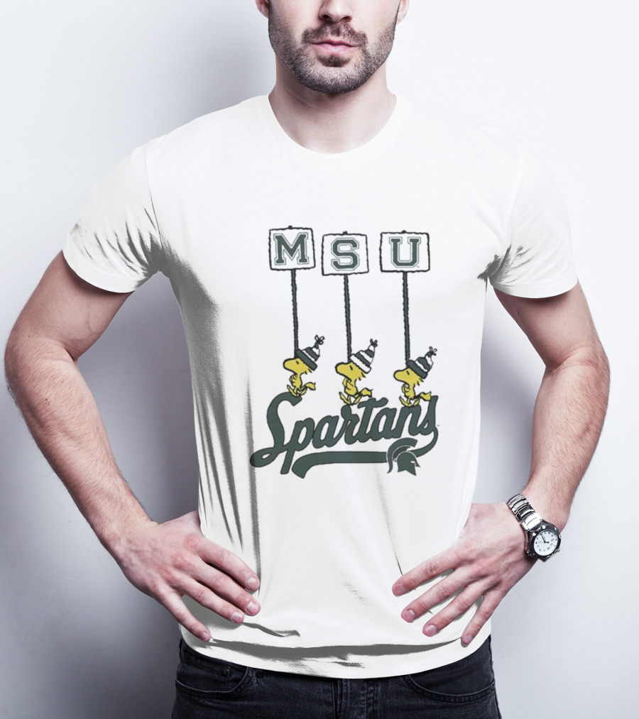 Peanuts X MSU Spartans Game Day T-Shirt