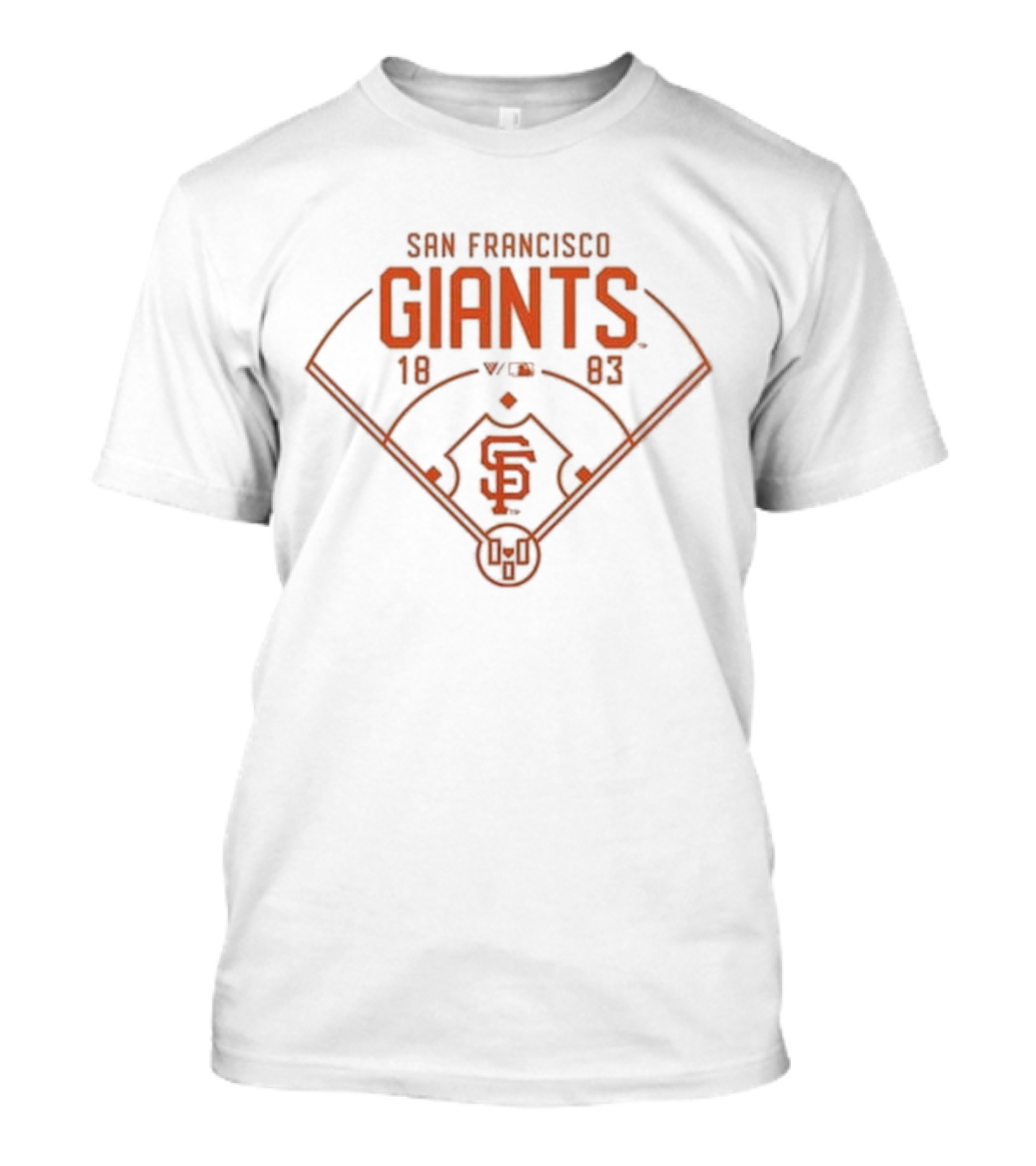San Francisco Giants 1883 SF Baseball Diamond T-Shirt