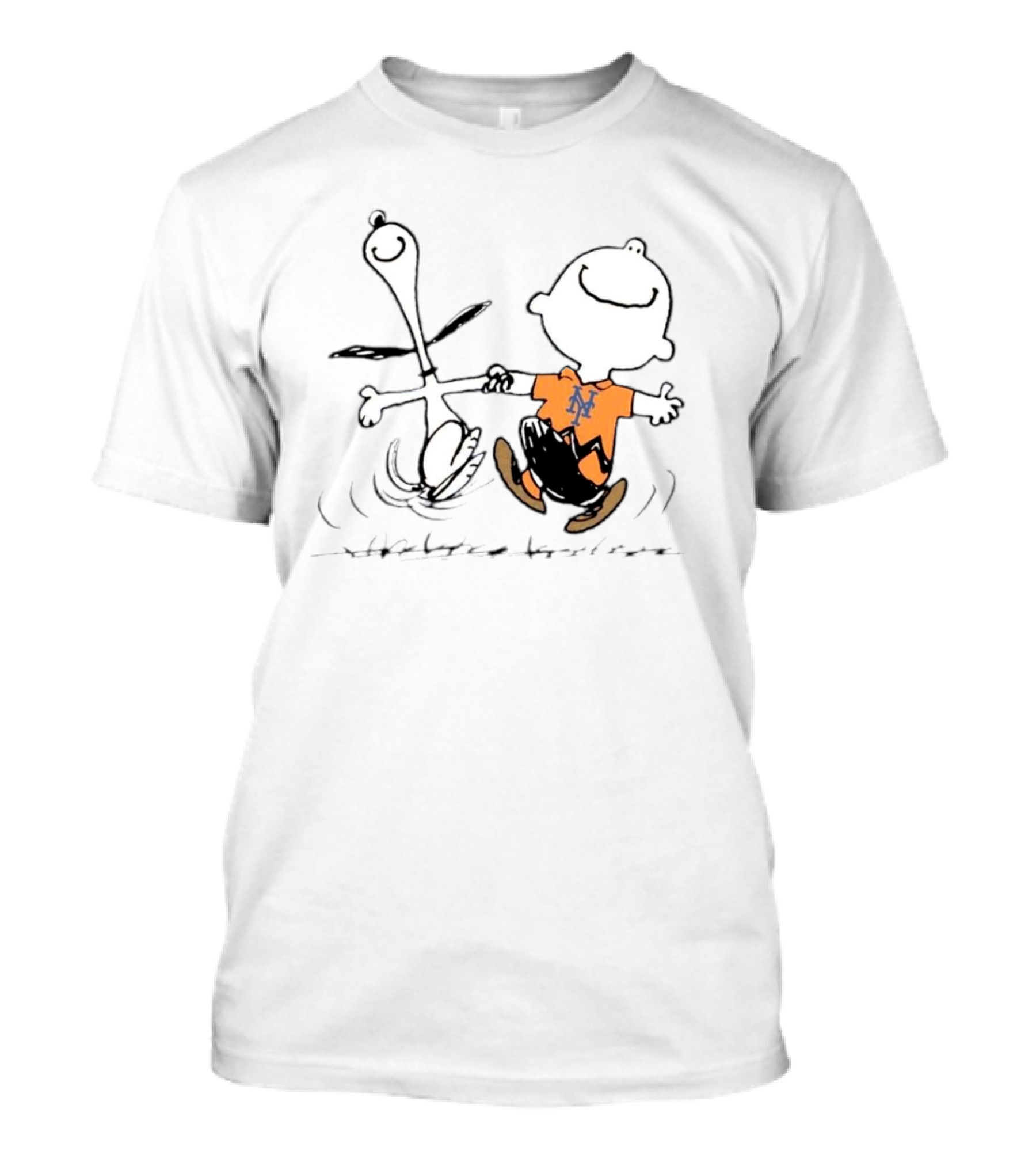 MLB NLDS New York Mets 7-2 MetsWin Snoopy Charlie Brown T-Shirt