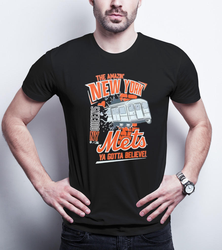 The Amazin' New York Mets Queens NY Ya Gotta Believe T-Shirt
