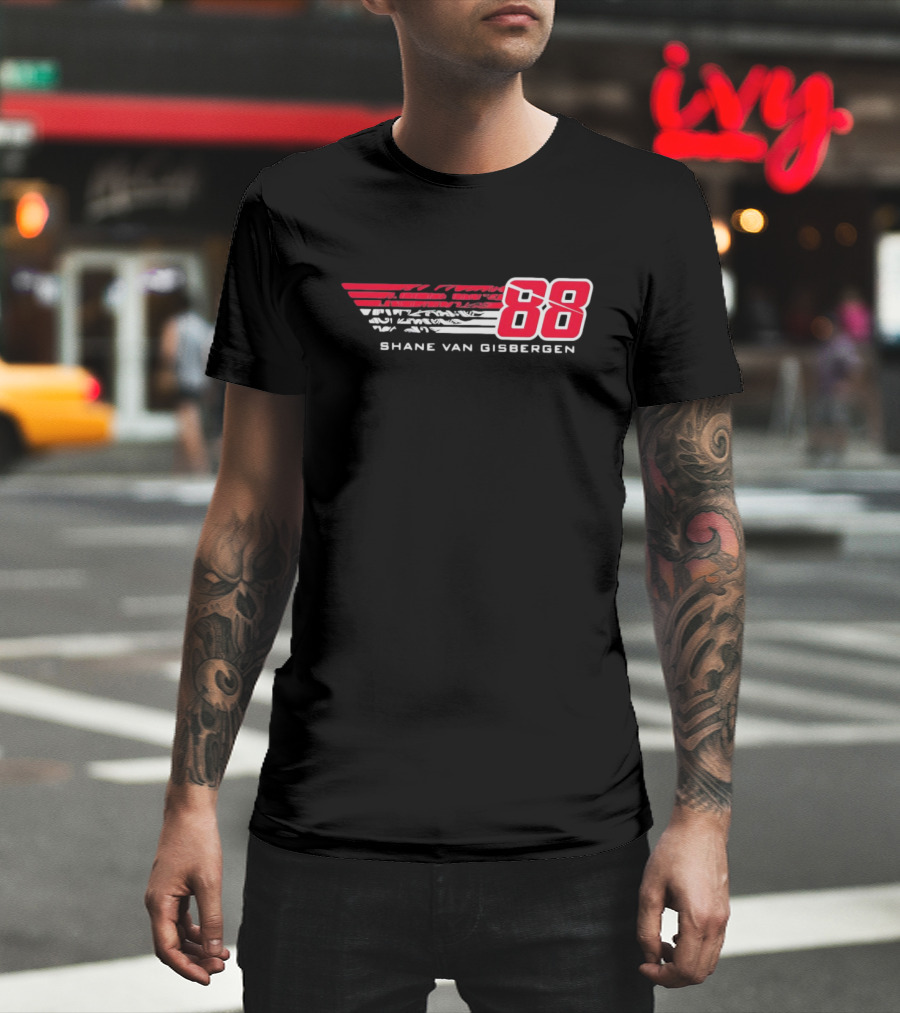 Shane Van Gisbergen 88 Trackhouse Racing Team T-Shirt