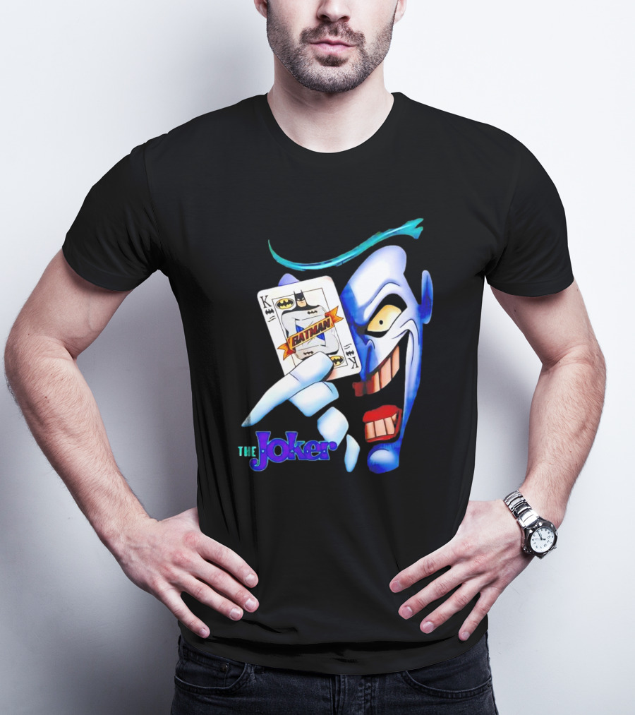 The Joker Batman Card Face T-Shirt