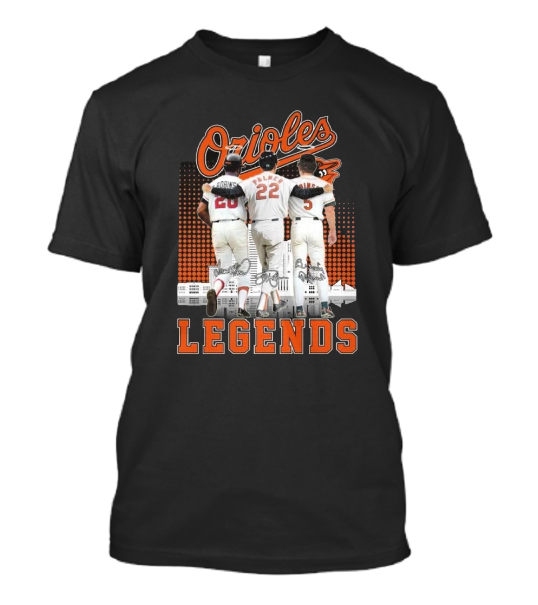 Orioles Legends Players Signatures T-Shirt