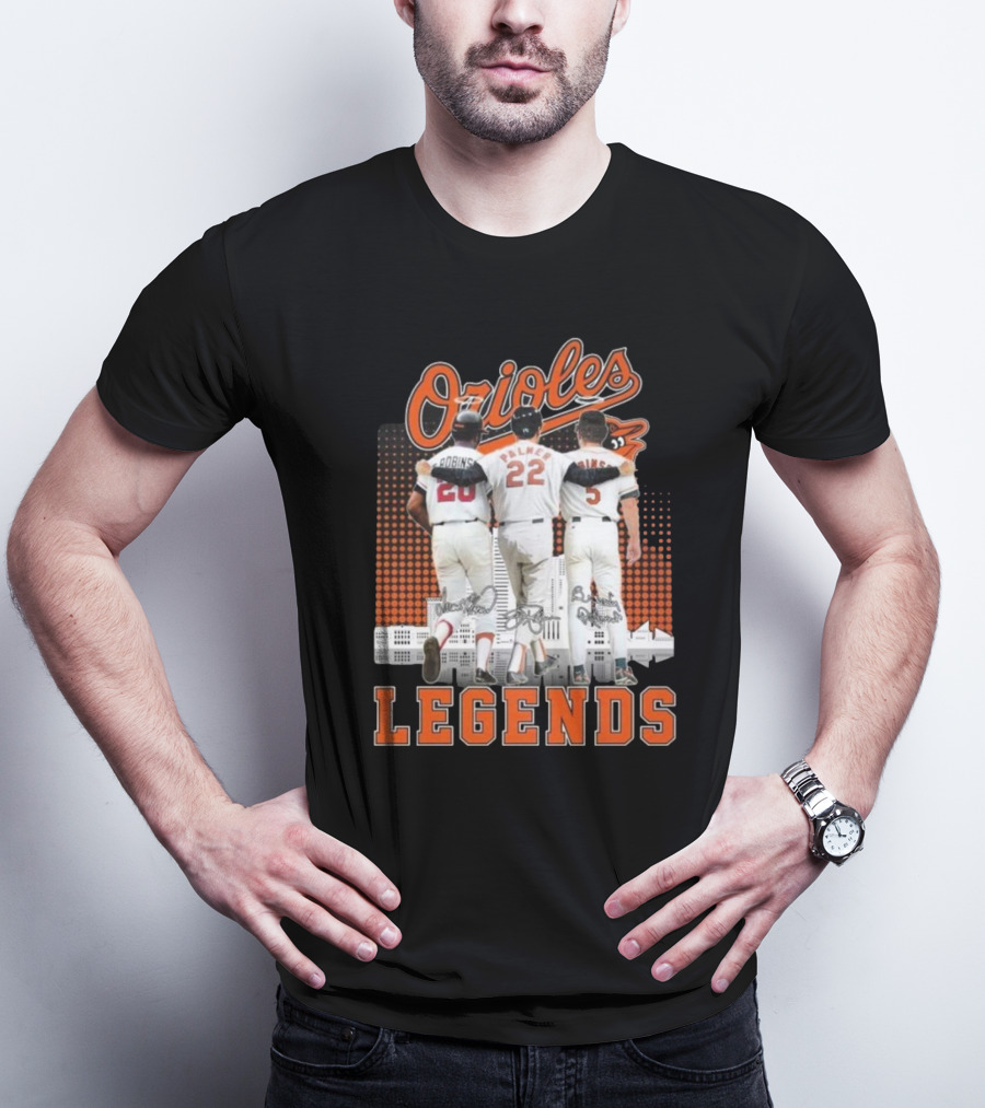 Orioles Legends Players Signatures T-Shirt