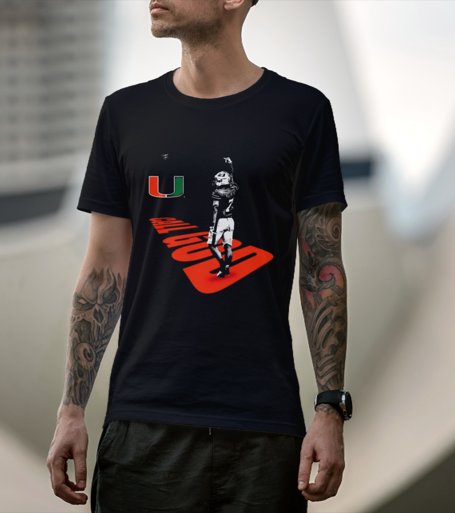 Dyme Lyfe NIL Xavier Restrepo Miami Hurricanes Call God U T-Shirt
