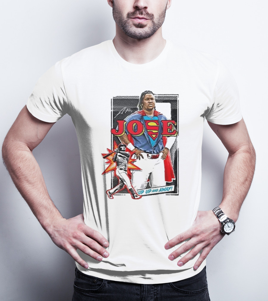 Joe Superman Up Up And Away Jose Ramirez T-Shirt