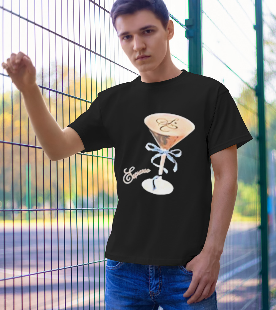 Sabrina Carpenter Espresso Martini With Ribbon Bow T-Shirt