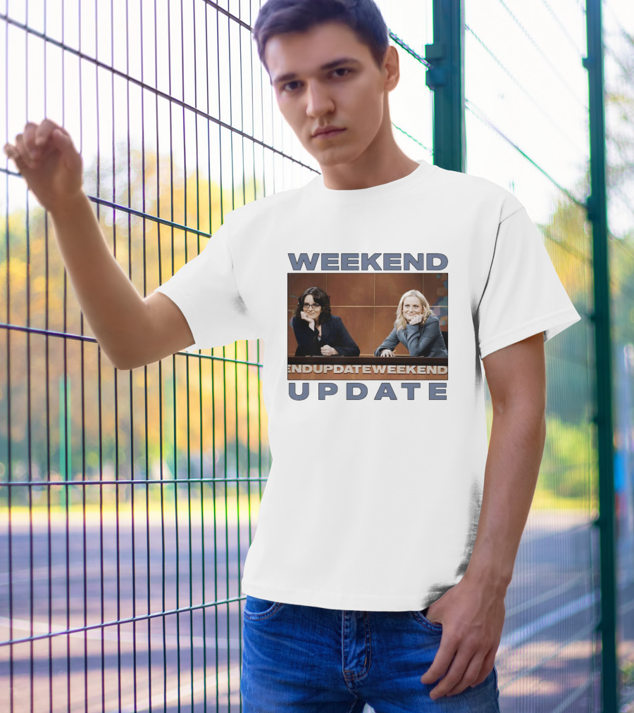 Tina Fey Amy Poehler Weekend Update T-Shirt