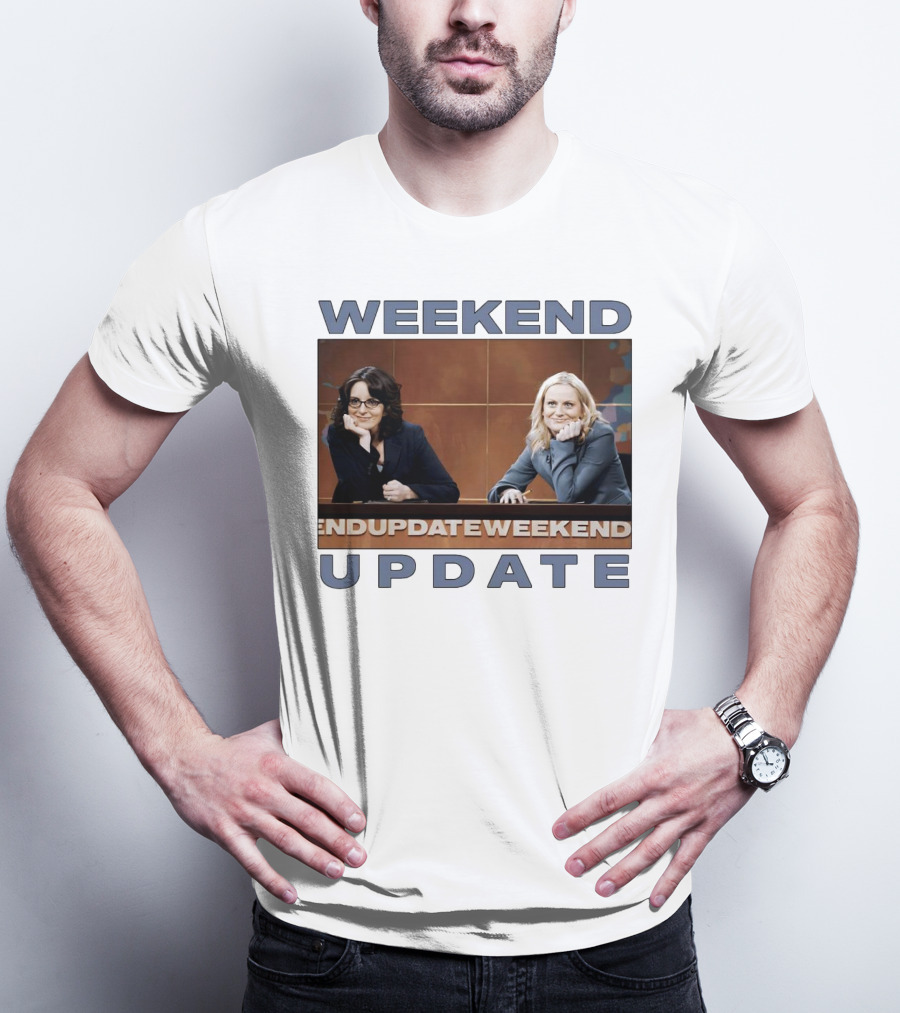 Tina Fey Amy Poehler Weekend Update T-Shirt
