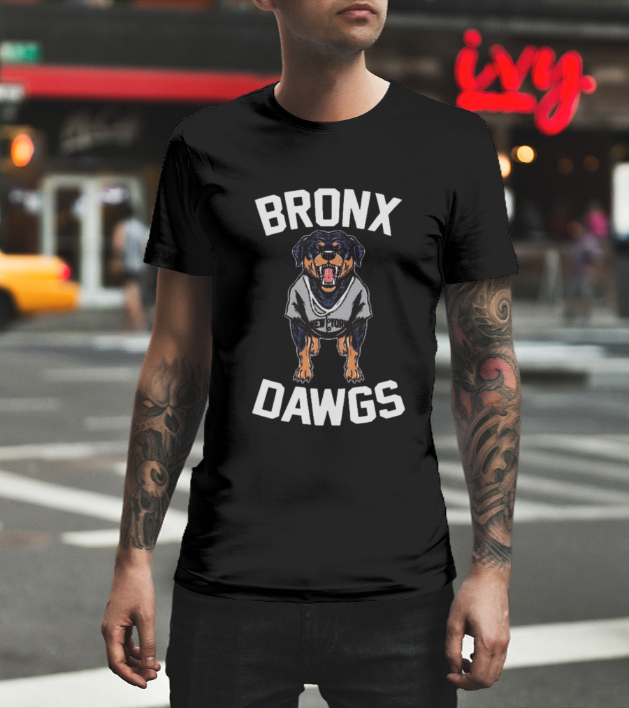 Bronx Dawgs New York Bronx Sports Dog T-Shirt