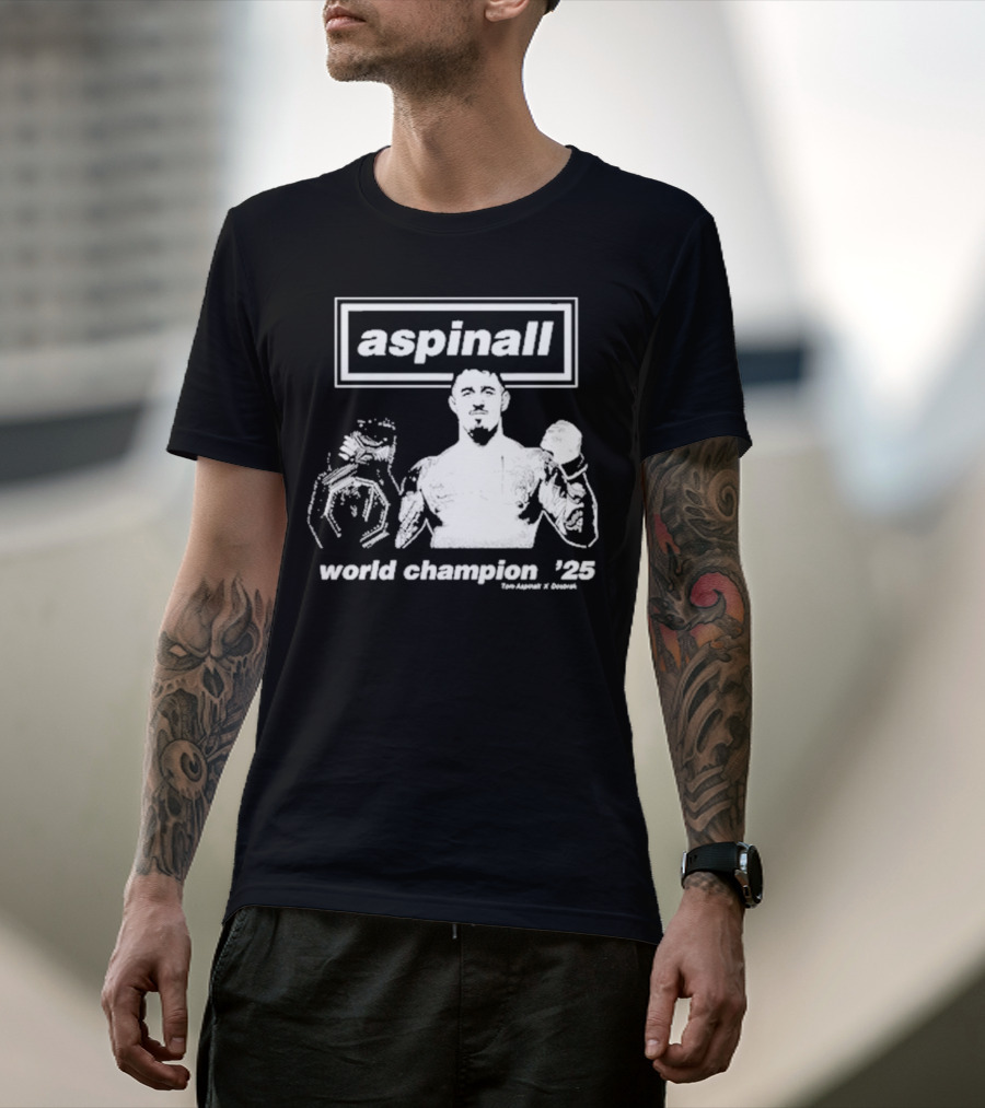 Aspinall World Champion ’25 Tom Aspinall X Dosbrak T-Shirt