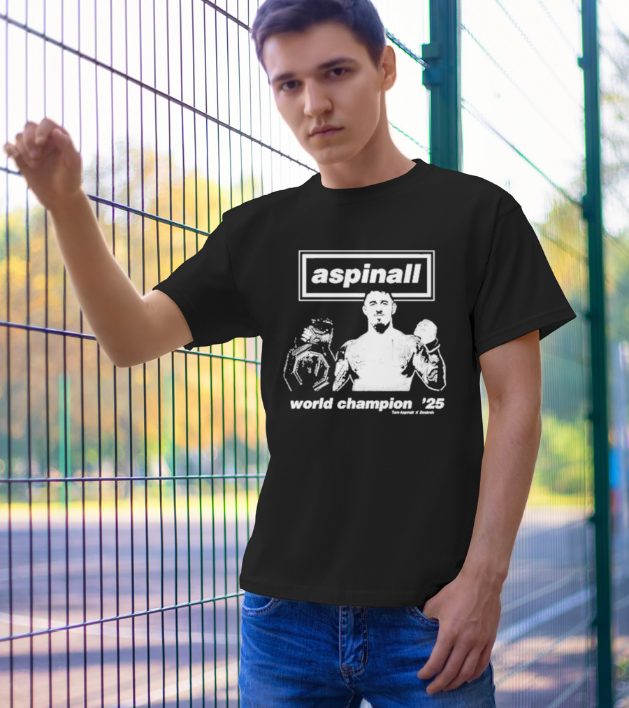Aspinall World Champion ’25 Tom Aspinall X Dosbrak T-Shirt