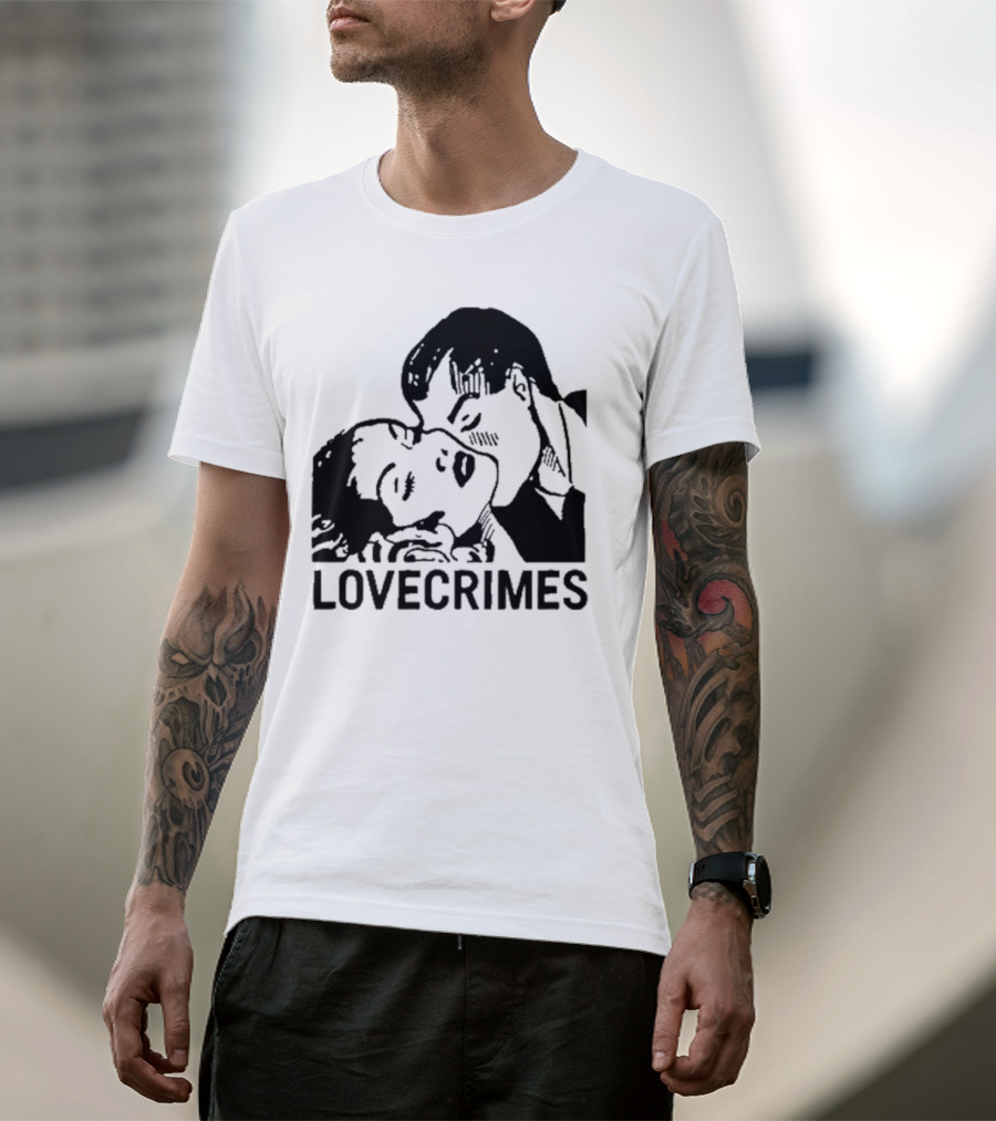 Lovecrimes Romantic Embrace Couple T-Shirt