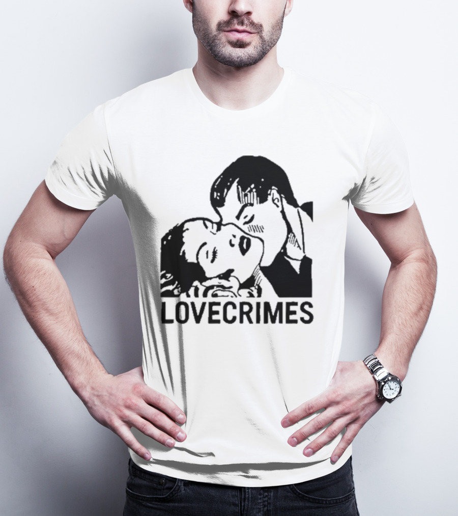 Lovecrimes Romantic Embrace Couple T-Shirt