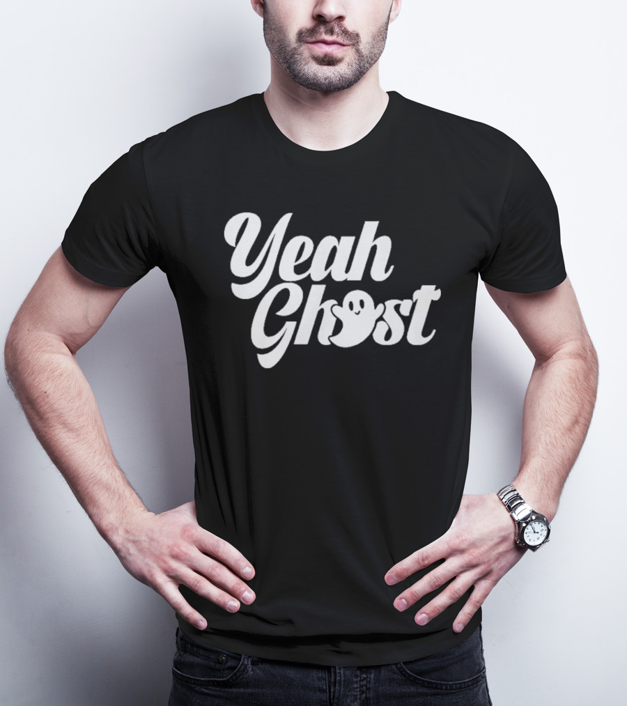 Yeah Ghost Handsome Podcast Ghost T-Shirt