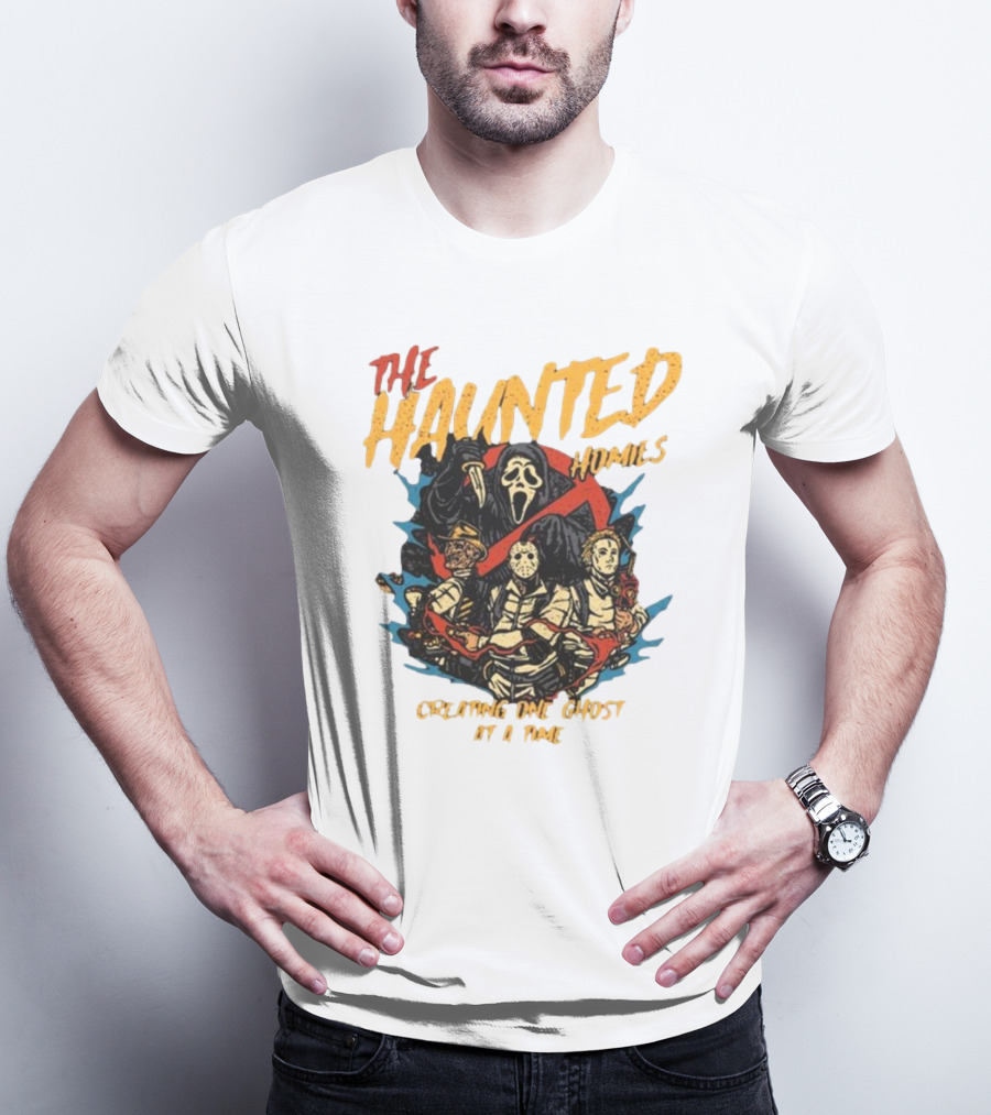 The Haunted Homies Creating One Ghost At A Time T-Shirt