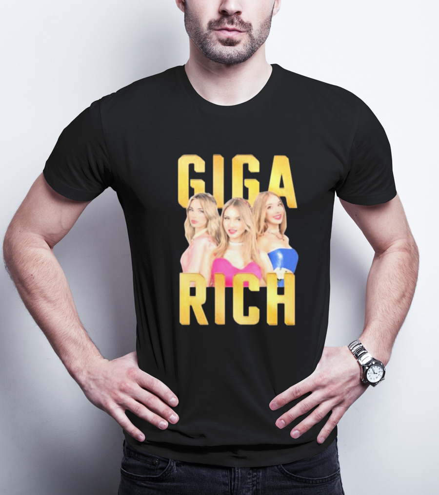 Giga Rich Tim Tin Trio Glam T-Shirt