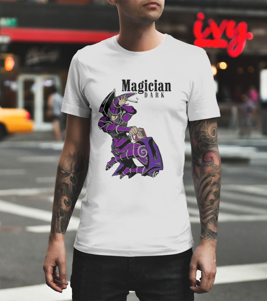 Dark Magician Smoking Card Trick T-Shirt