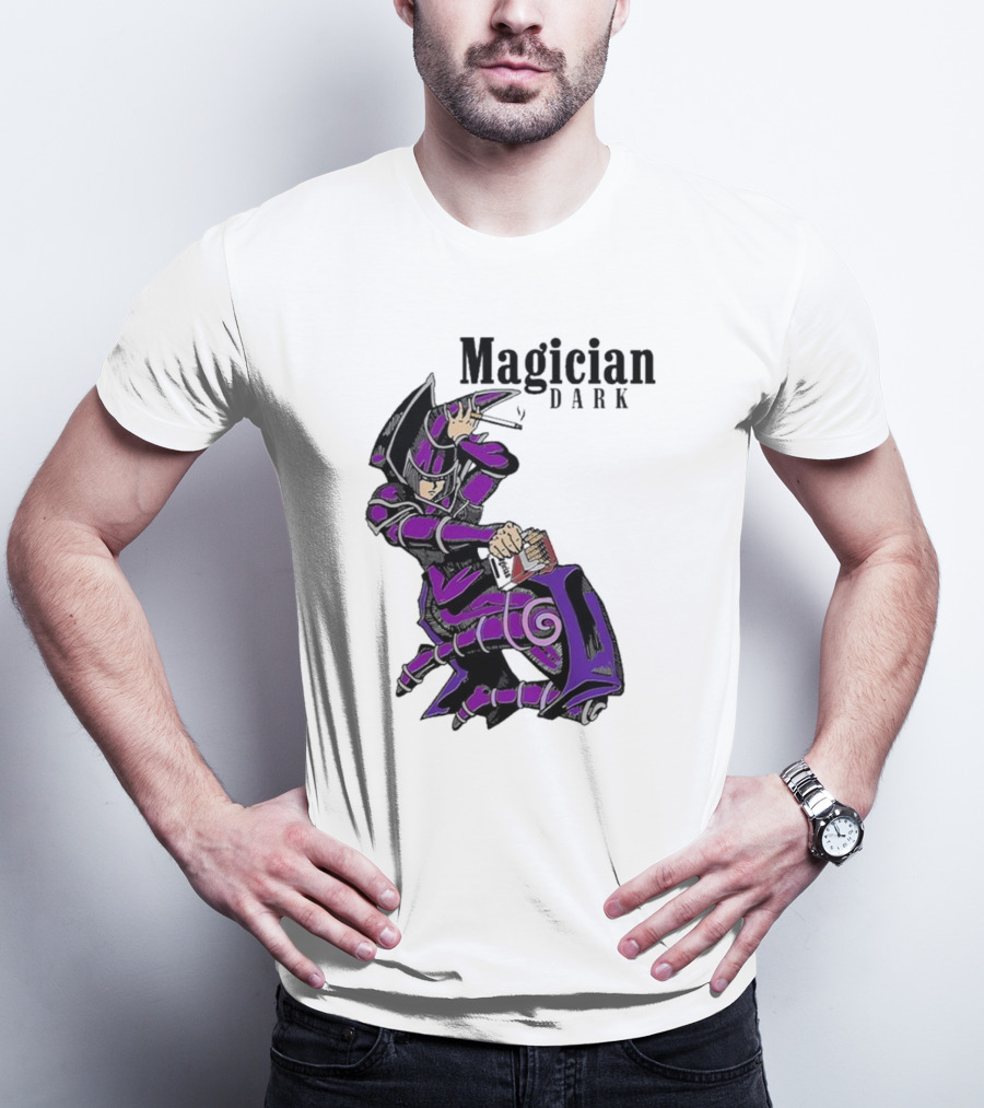 Dark Magician Smoking Card Trick T-Shirt