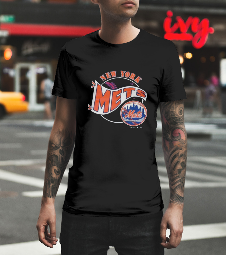 New York Mets ‘94 Let's Go Mets MLB Baseball T-Shirt