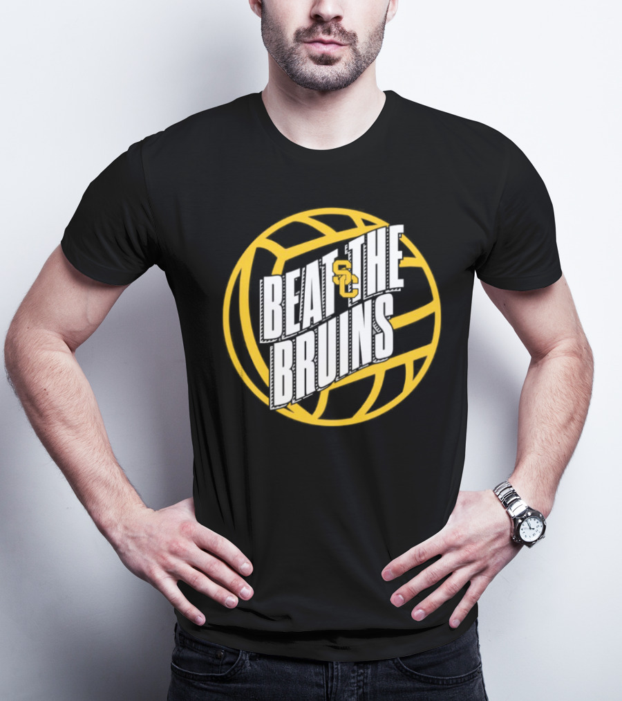 USC Beat The Bruins With Basketball T-Shirt