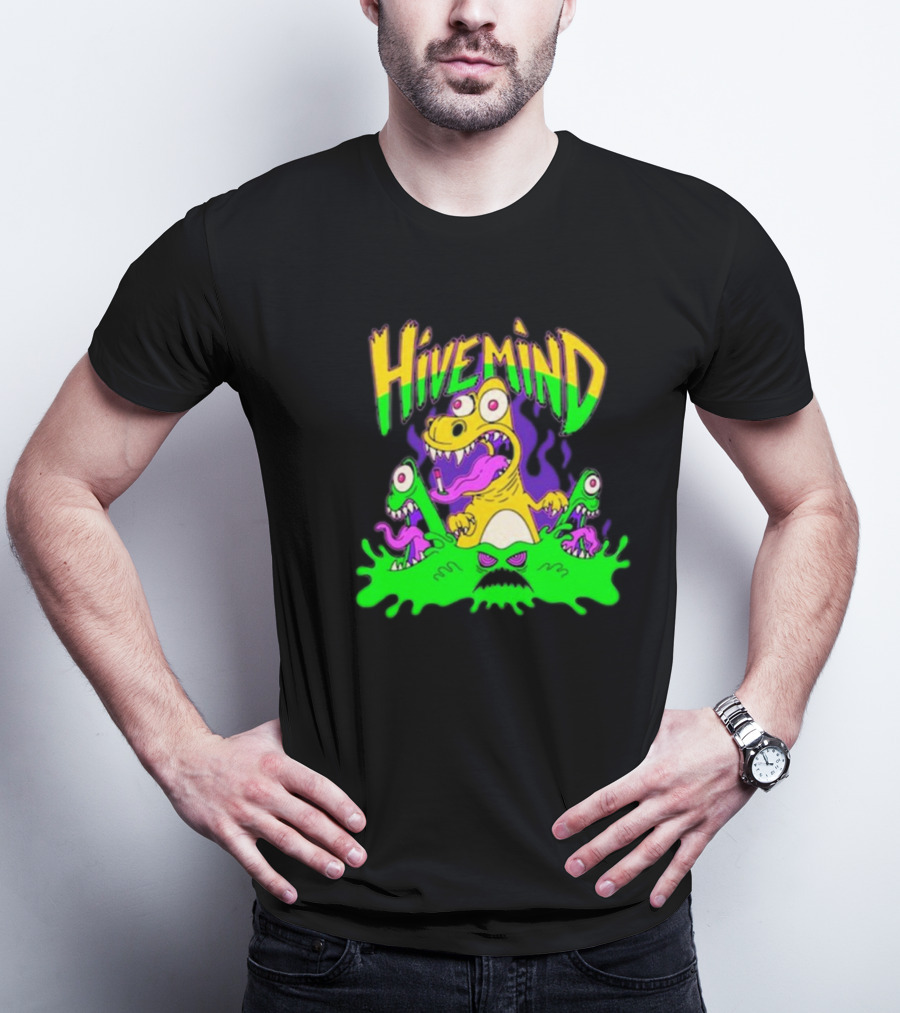 Hivemind Metalcore Dinosaur Monster New T-Shirt