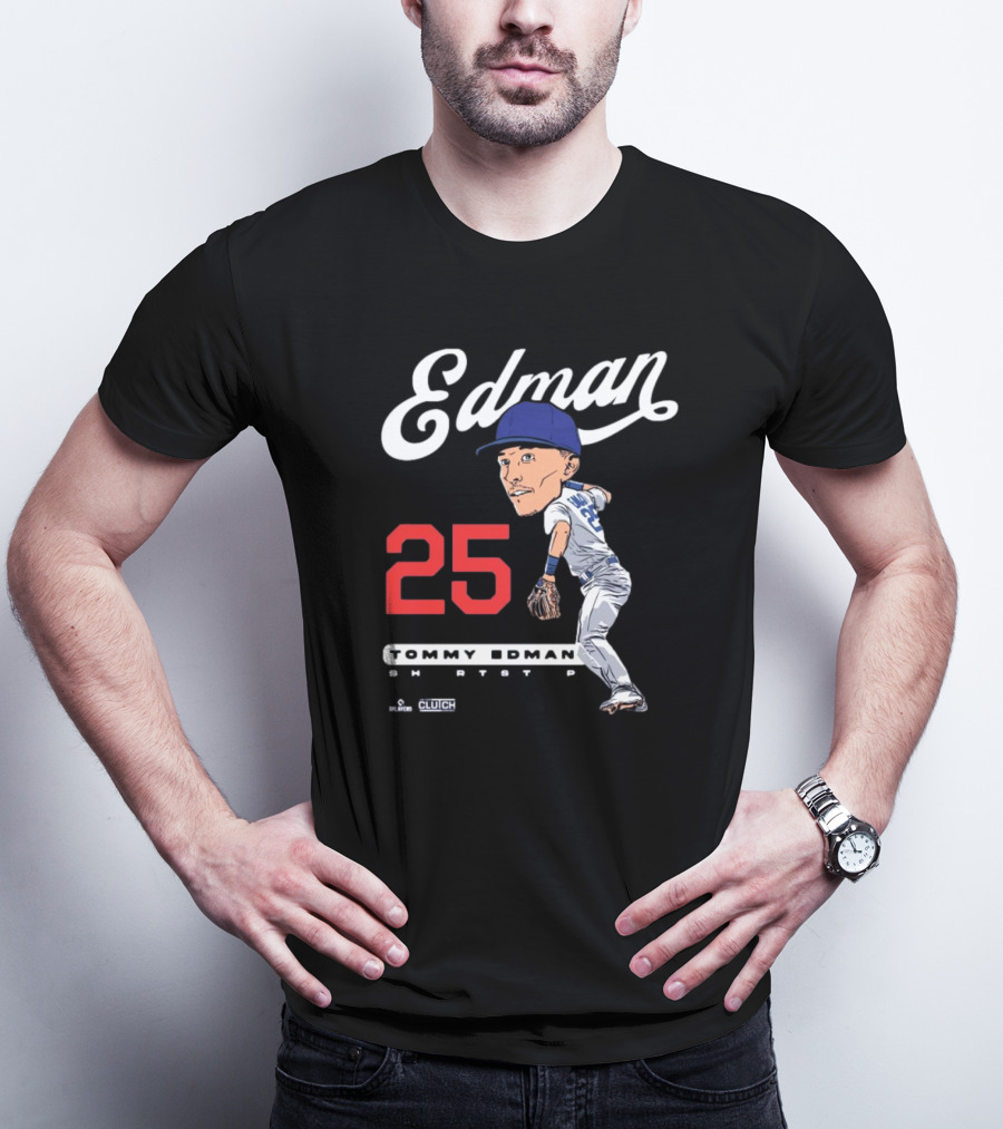 Tommy Edman #25 MLBPA Shortstop Edman T-Shirt