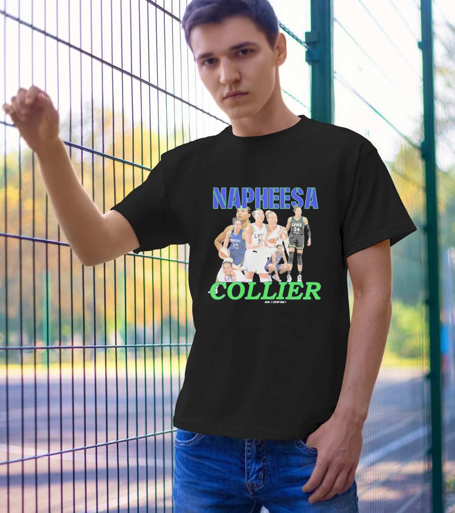 Napheesa Collier Minnesota Lynx WNBA The Homegrown Company Collage T-Shirt