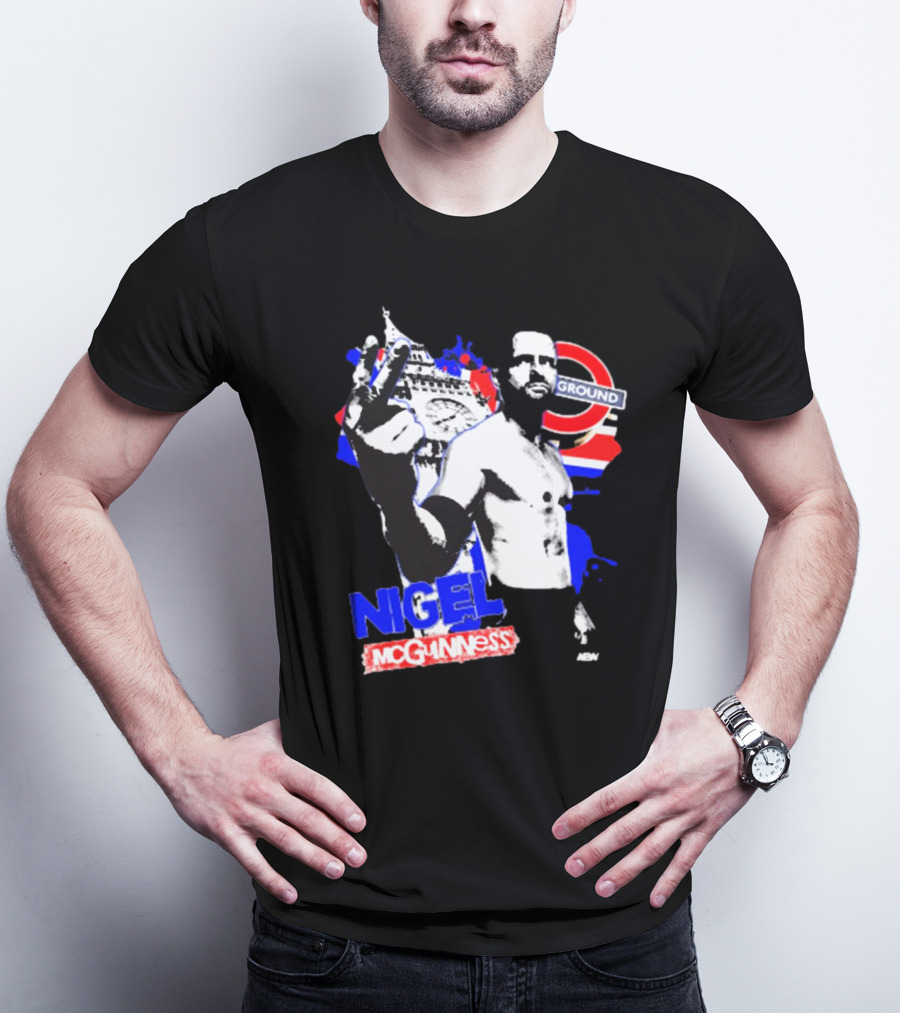 Nigel McGuinness London Underground Big Ben T-Shirt
