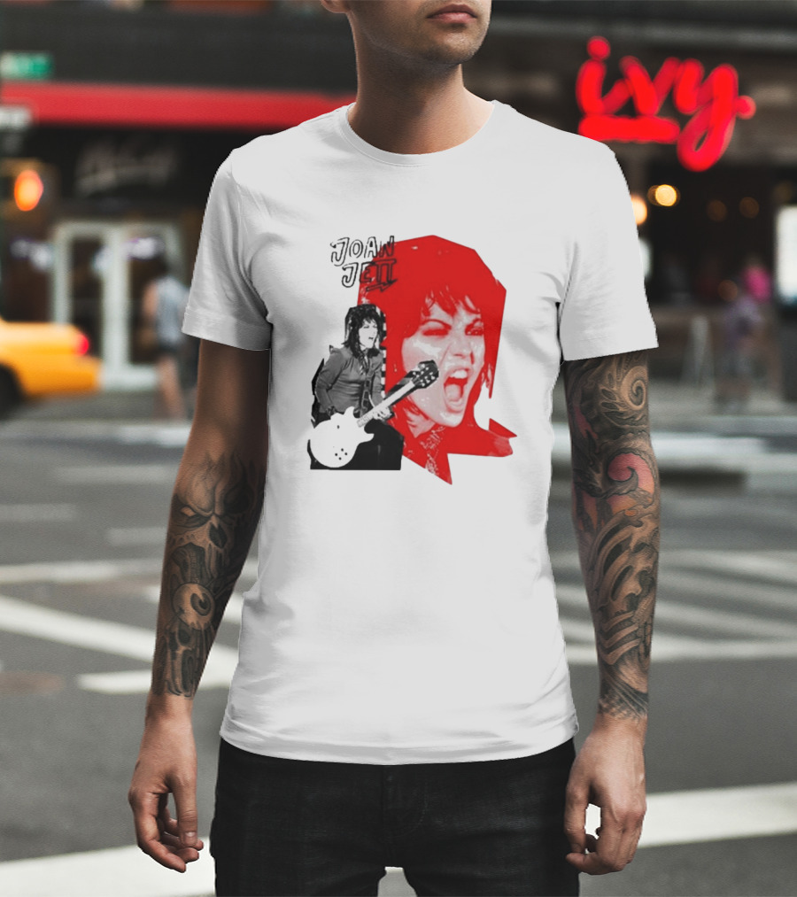 Kathleen Hanna Joan Jett Icon Painting T-Shirt