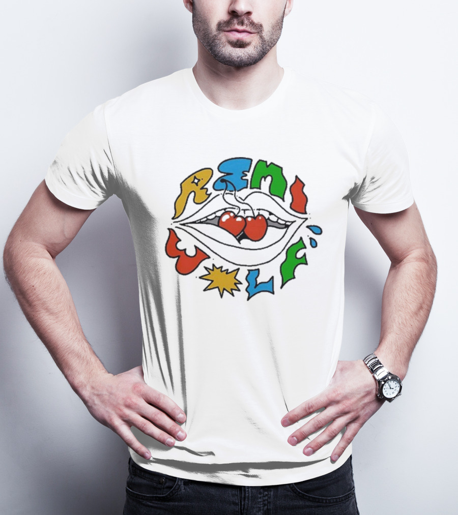 Remi Wolf Colorful Mouth Cherries T-Shirt