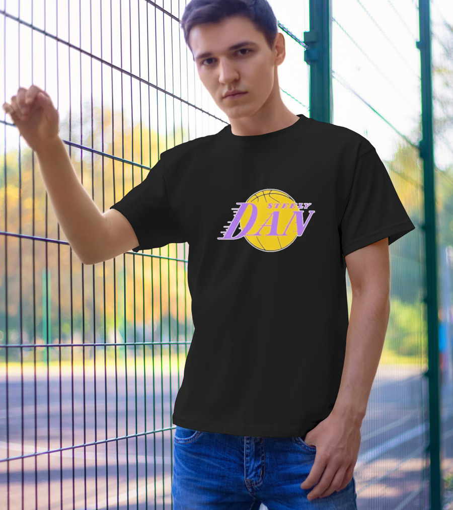 Steely Dan Lakers Basketball T-Shirt