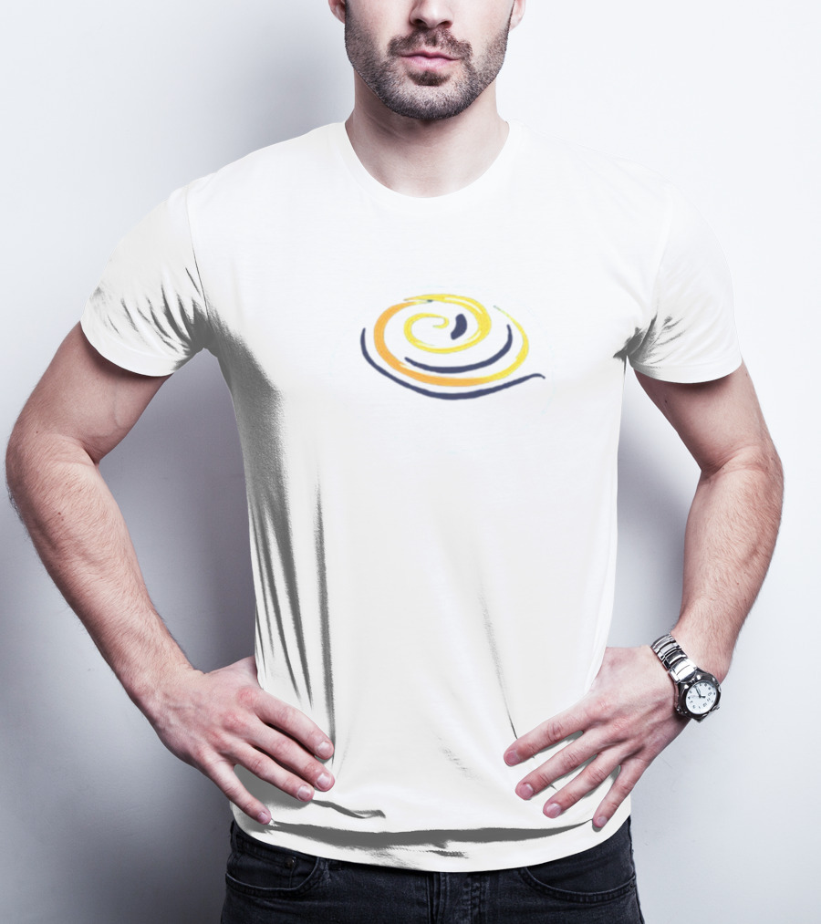 Rams Vikings Cursed Cinnamon Roll Spiral T-Shirt