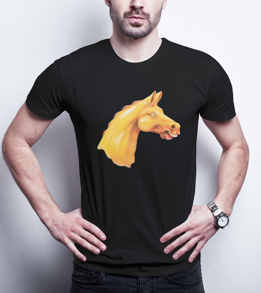 We Live In Time Carousel Horse What’s The Rush Head T-Shirt