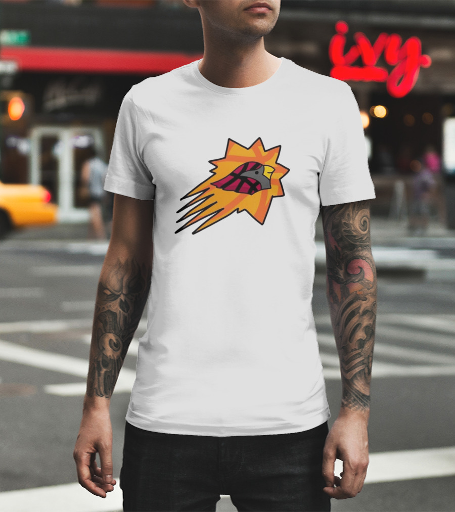 NFL NBA Cardinals Phoenix Suns Logo Mashup Combine T-Shirt