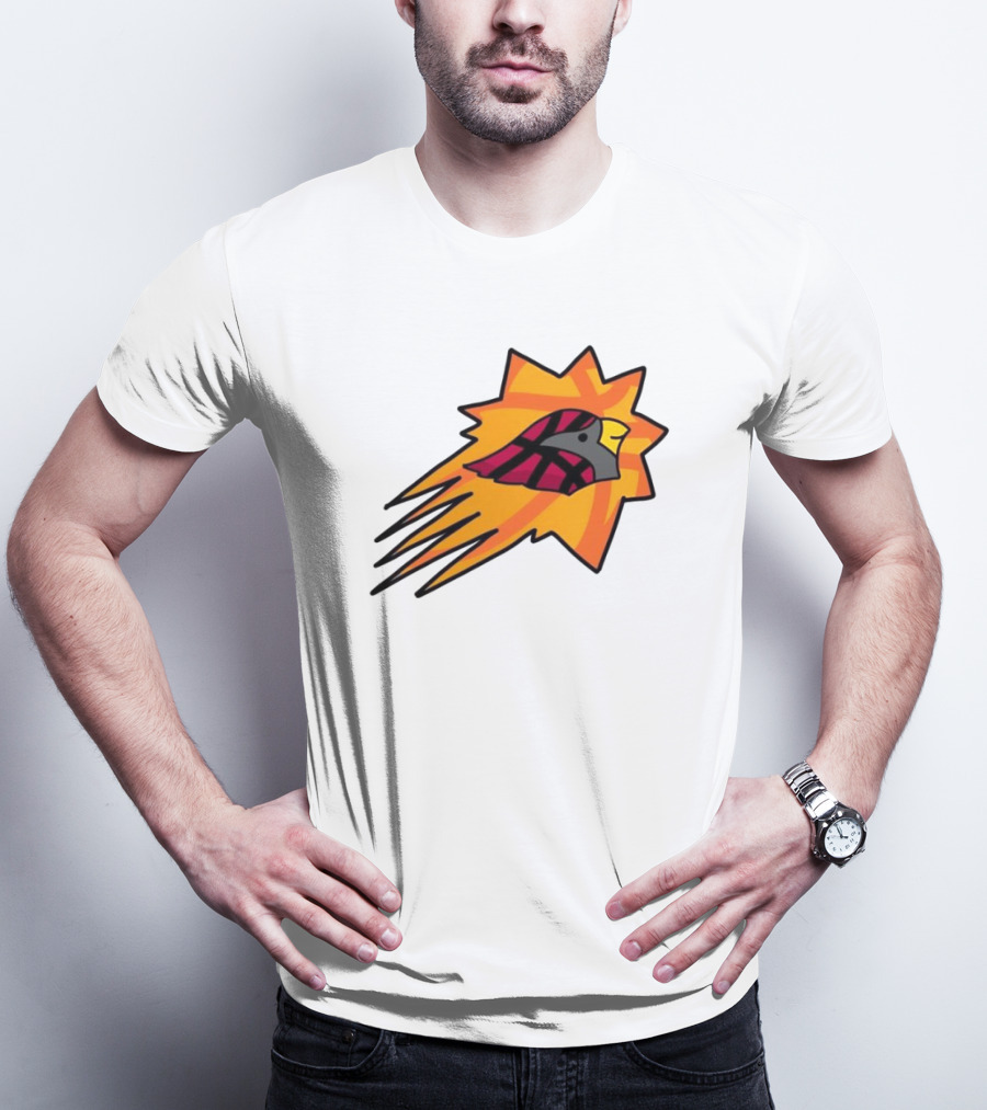 NFL NBA Cardinals Phoenix Suns Logo Mashup Combine T-Shirt
