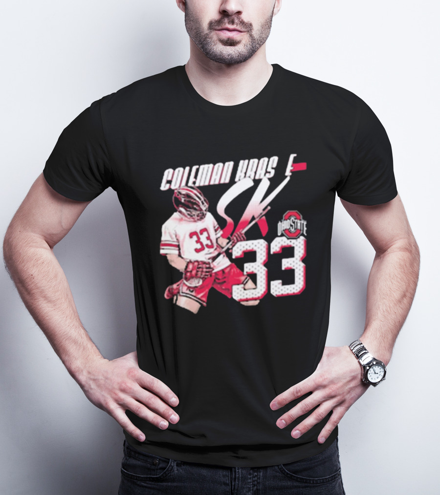 Coleman Kraske Ohio State #33 SKI T-Shirt