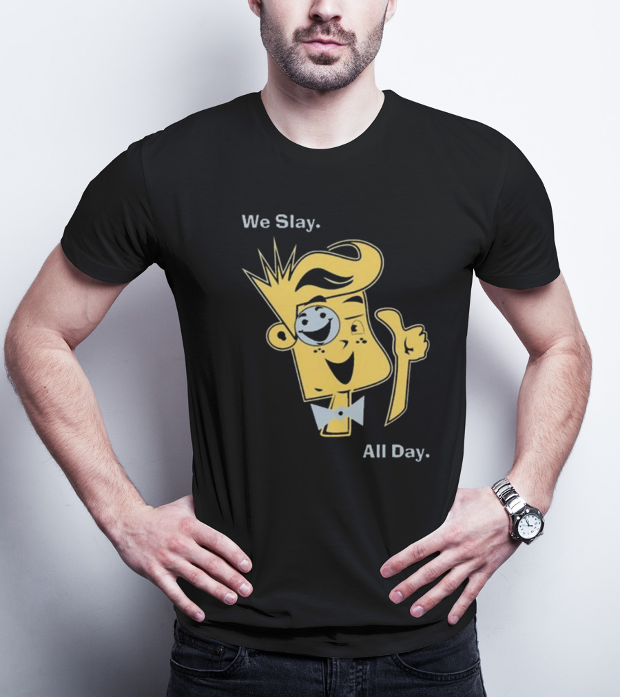 FGTeeV We Slay All Day Shiny Smiling Face Thumbs Up T-Shirt