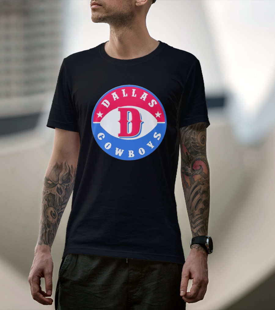 NFL X MLB Dallas Cowboys Texas Rangers Mashup T-Shirt