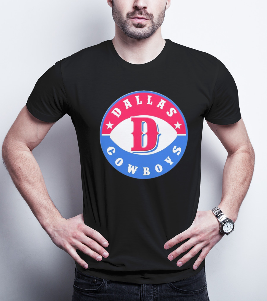 NFL X MLB Dallas Cowboys Texas Rangers Mashup T-Shirt