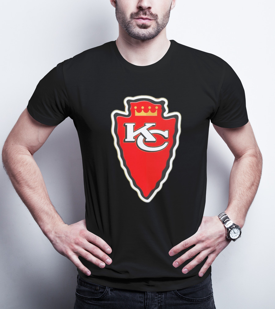 NFL Kansas City Chiefs X MLB Kansas City Royals Mashup T-Shirt