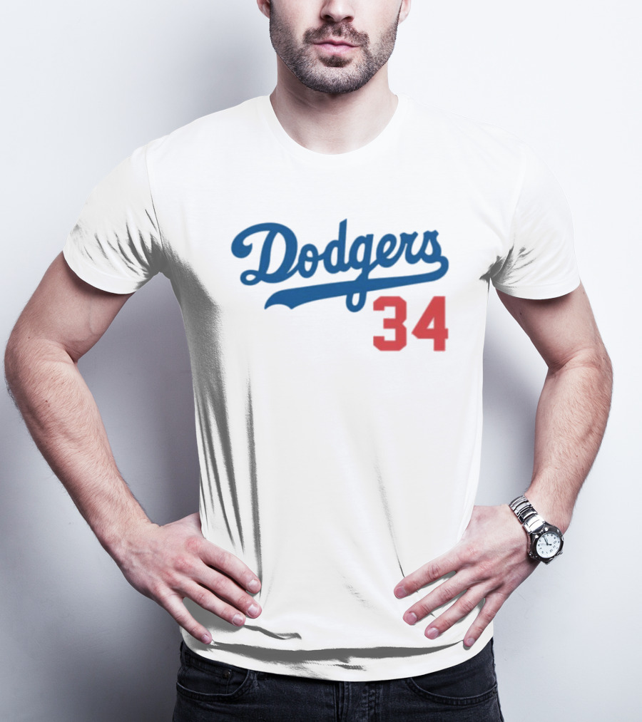 Dodgers 34 Los Angeles Jack Honoring El Toro Fernando Valenzuela T-Shirt